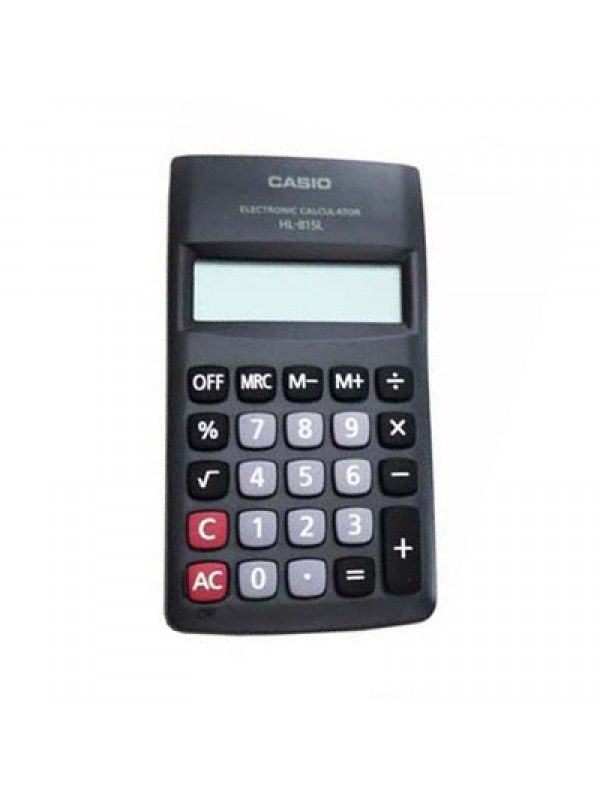 HL-815L BK CALCULADORA DE BOLSILLO 8 DIGITOS GRAN PANTALLA